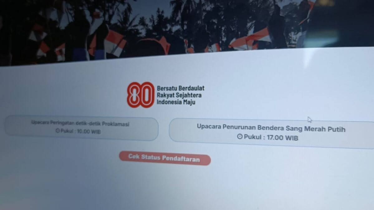 Link Daftar Upacara 17 Agustus 2025 di Istana Negara - drafter.id